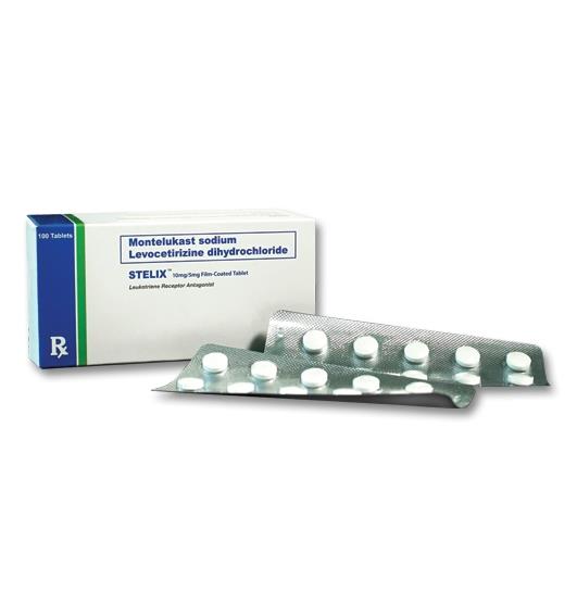 STELIX Montelukast Sodium / Levocetirizine Dihydrochloride 10mg / 5mg ...